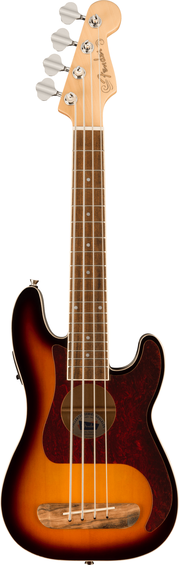Fender FULLERTON PRECISION BASE UKE Electric Bass Ukulele (3-Color Sun