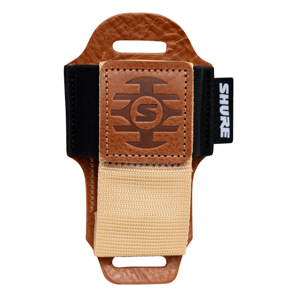 Gator SH-BODYPACK-PTN-L Wireless Bodypack Transmitter Pouch (Tan)
