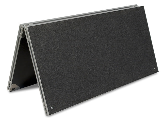 Intellistage IS-ISPF4X4C 4'x4' Folding Carpeted Platform