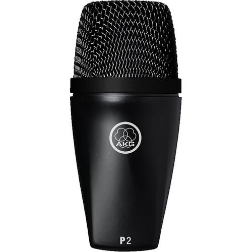 AKG P2 Dynamic Microphone Designed For Low-Pitched Instruments And Kic